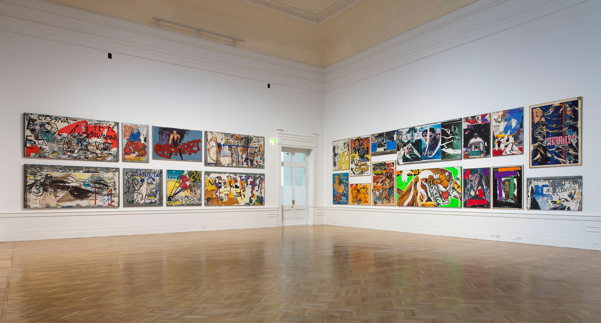 Mimmo Rotella e i suoi manifesti, décollages e retro d’affiches in ...